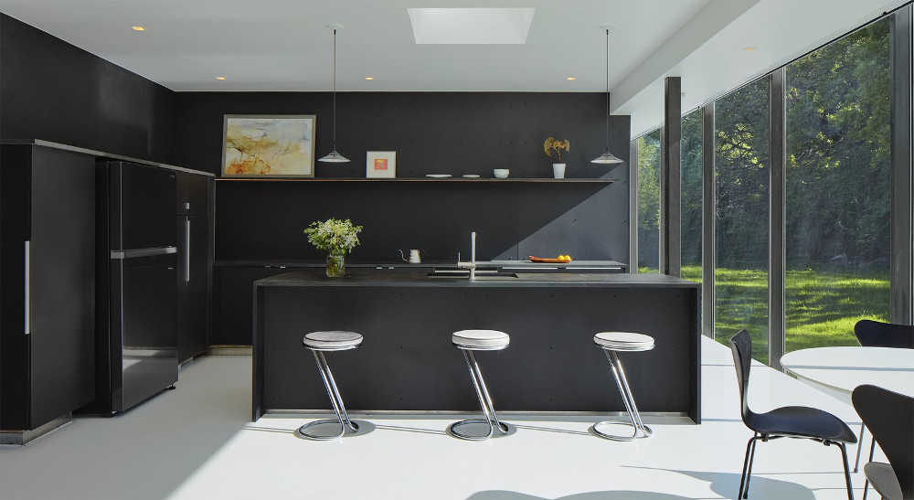 31+ Black Kitchen Ideas That Make a Bold Statement in 2024 | Houszed