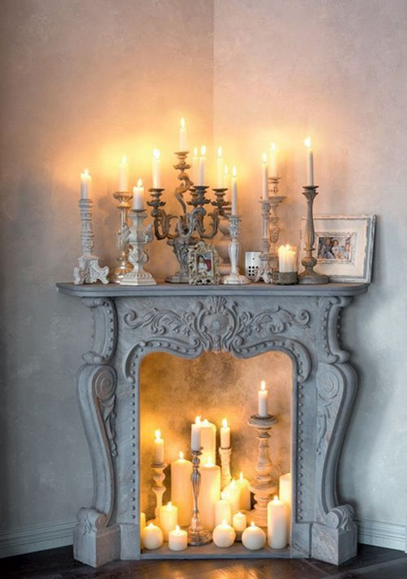 23+ Wonderful Fireplace Candle Ideas in 2026 | Houszed