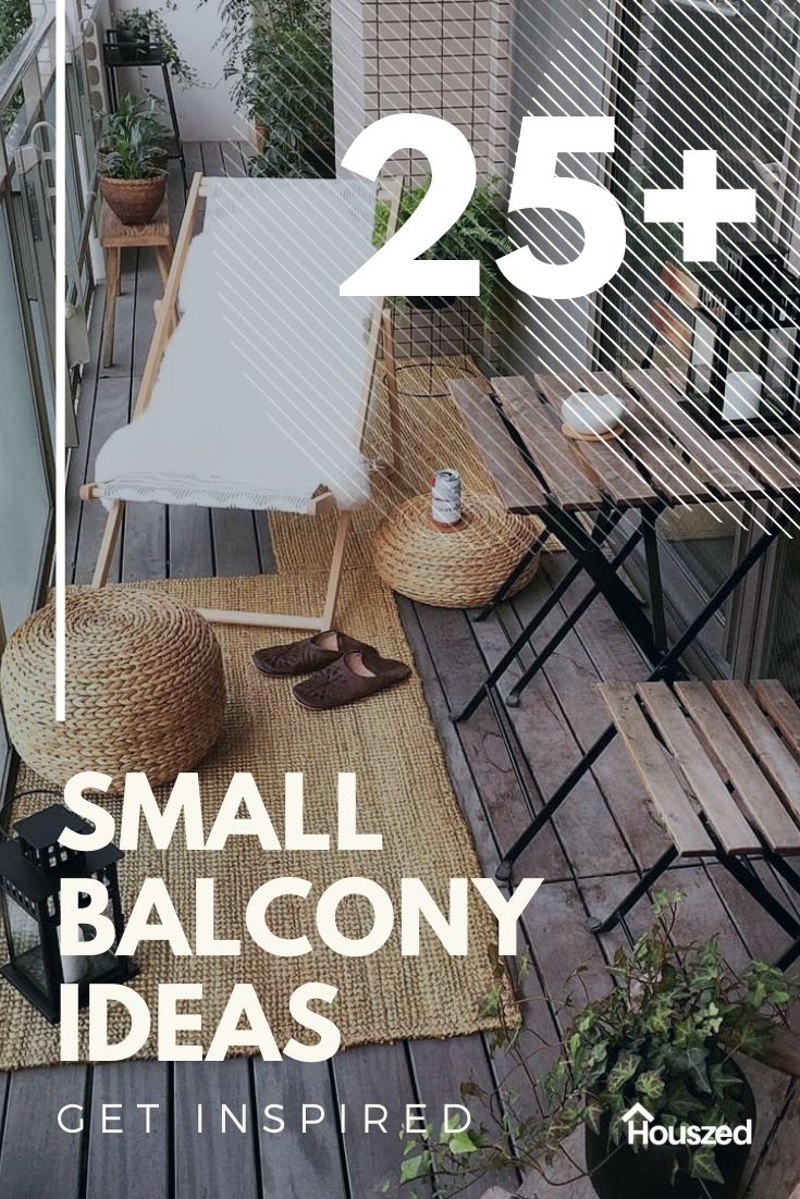 25+ Small Balcony Design Ideas to Create Your Own Little Heaven in 2024