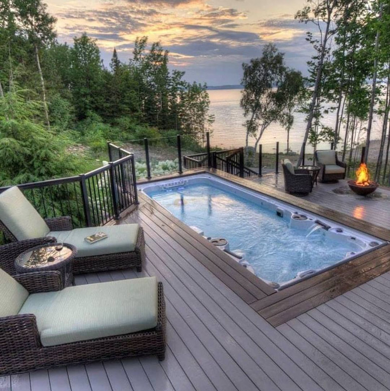 31+ Amazing Backyard Hot Tub Ideas in 2024 | Houszed