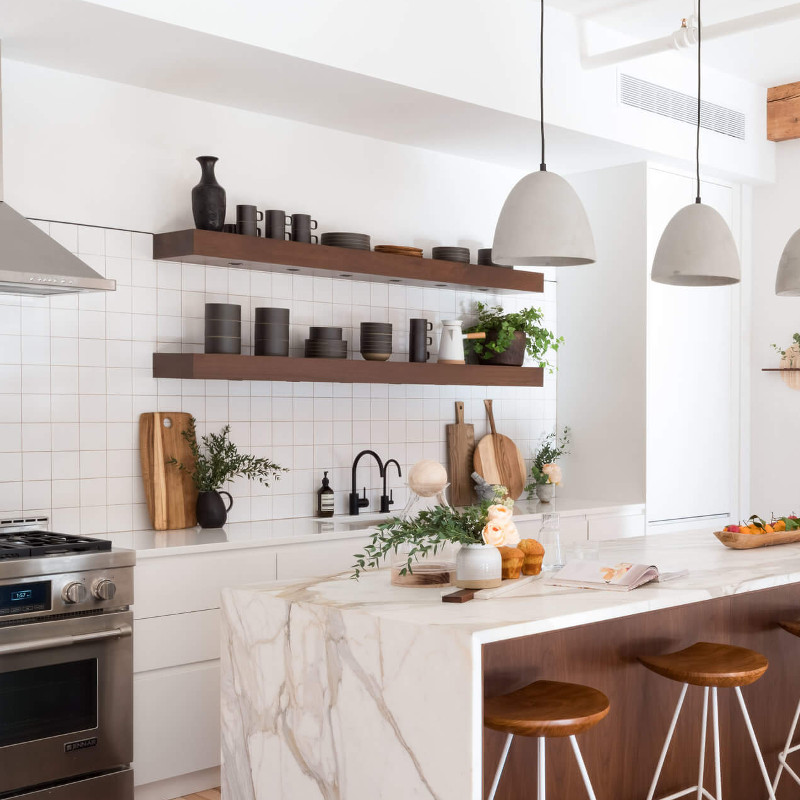 27+ Open Kitchen Shelving Ideas That Work in 2025 | Houszed