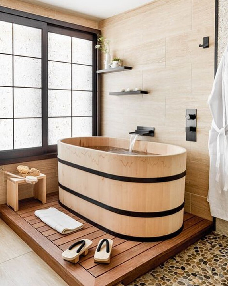 17+ Japanese Soaking Tubs for Total Zen in 2022 | Houszed