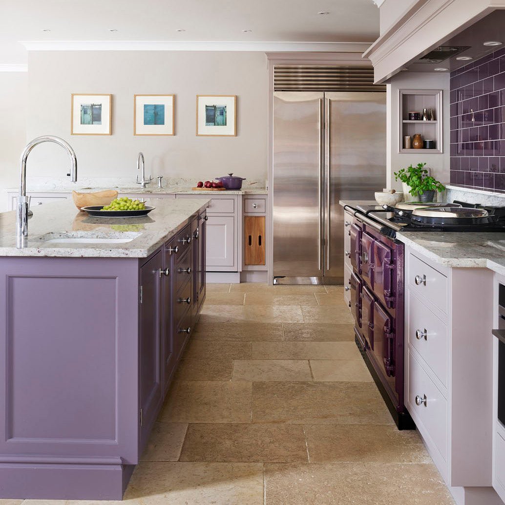 31+ Purple Kitchen Ideas With Real Personality in 2022 | Houszed