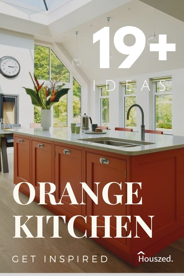 19+ Orange Kitchen Ideas That Will Make You Glow in 2025 | Houszed