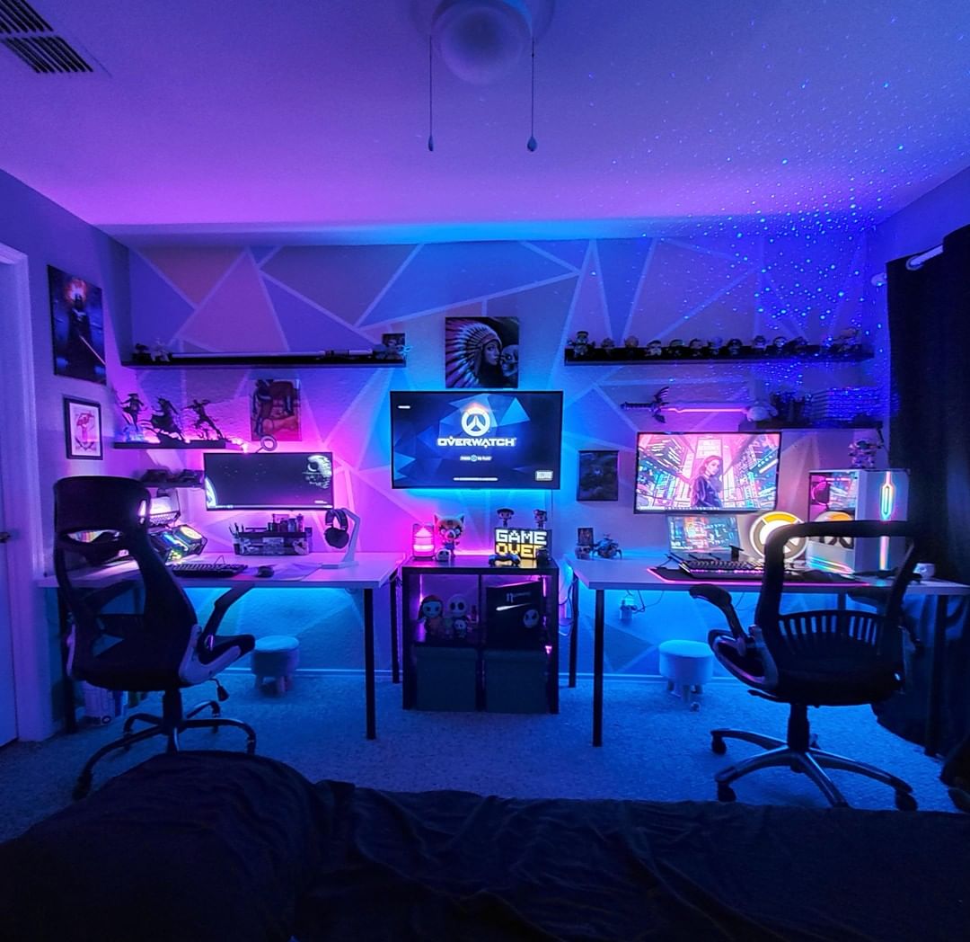 15+ Gamer Bedroom Ideas For The Win in 2022 | Houszed
