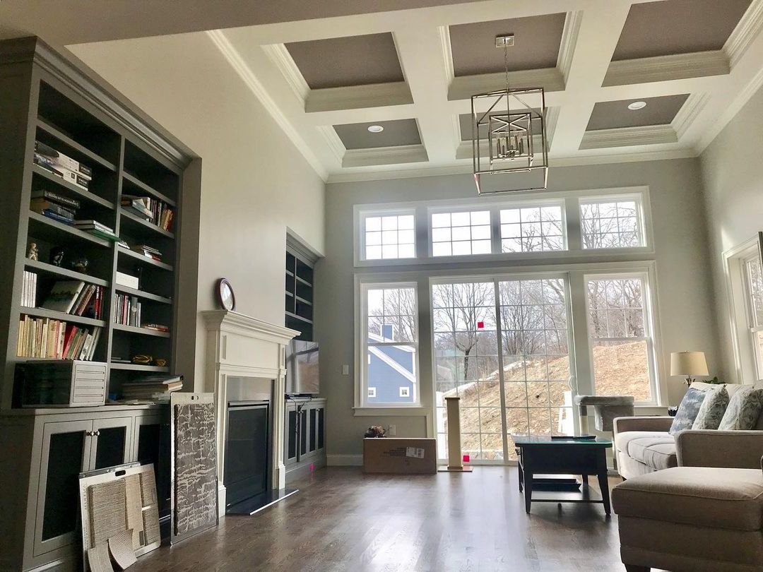 59+ Coffered Ceiling Ideas That Draw the Eye in 2025 | Houszed