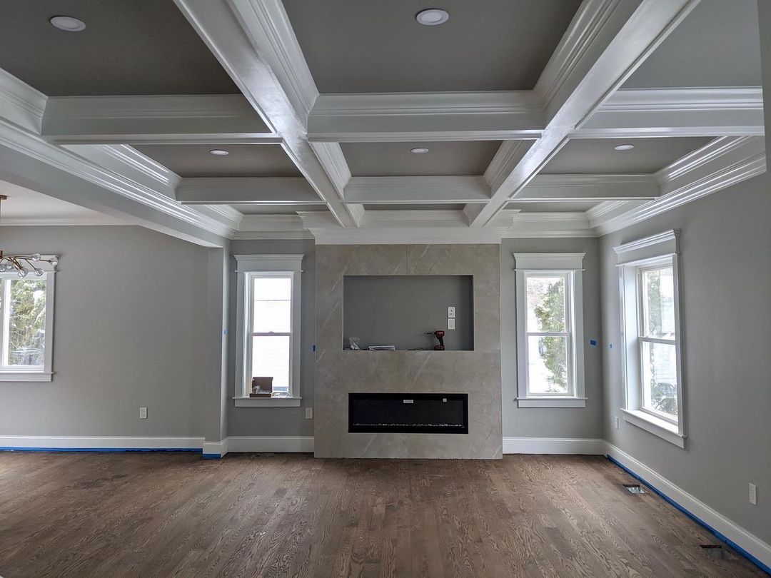 59+ Coffered Ceiling Ideas That Draw the Eye in 2025 | Houszed