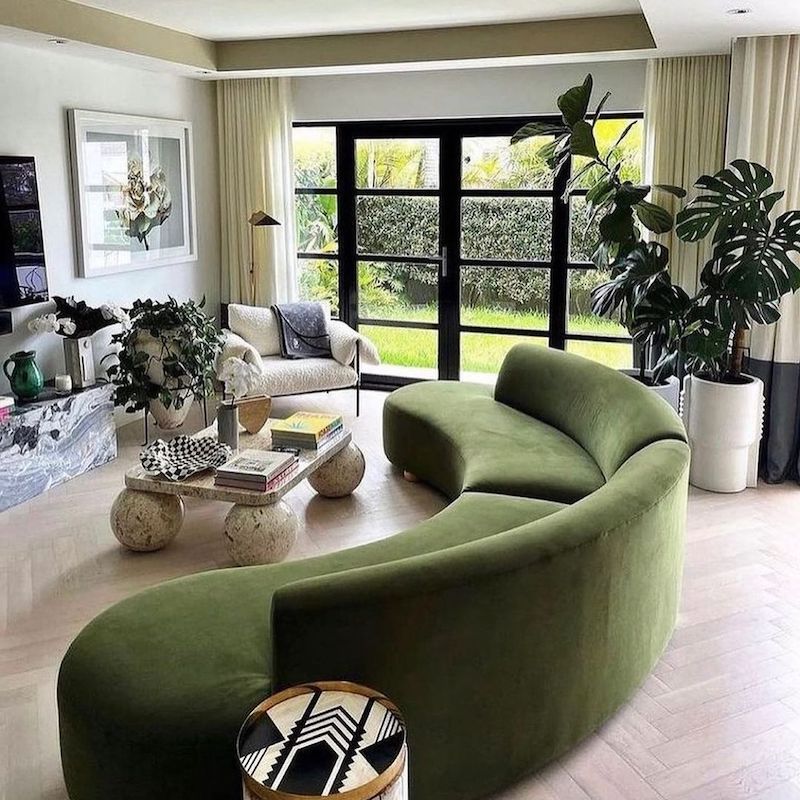 49+ Green Sofa Living Room Ideas That Will Make a Statement in 2025