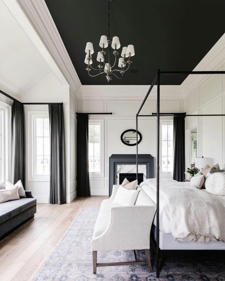 43+ Black Ceiling Ideas That Will Totally Surprise You in 2026 | Houszed