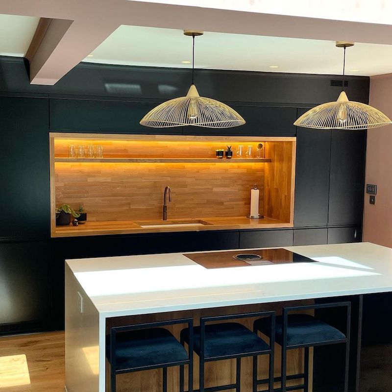 27+ Wood Backsplash Ideas That Make a Splash in 2025 | Houszed