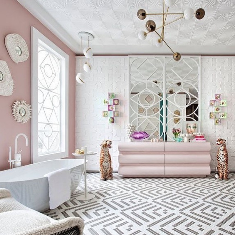 27+ Wonderful Art Deco Bathroom Ideas in 2025 | Houszed