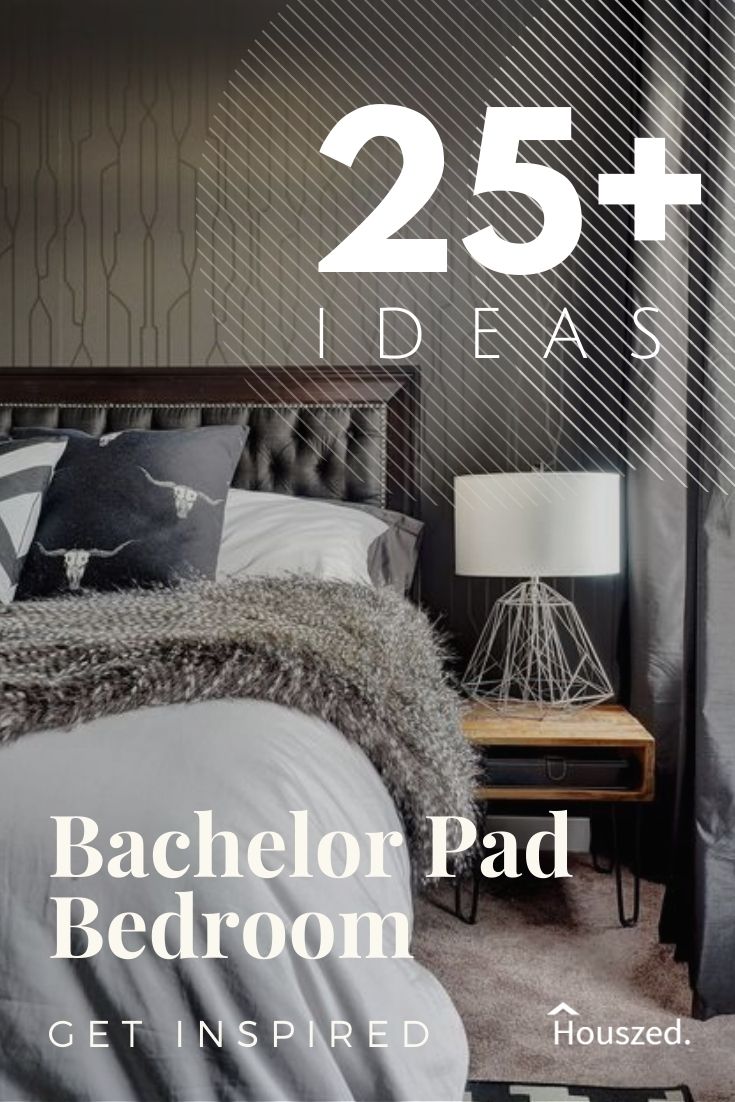 25+ Bachelor Bedroom Ideas That Deliver Results in 2023 | Pad | Houszed