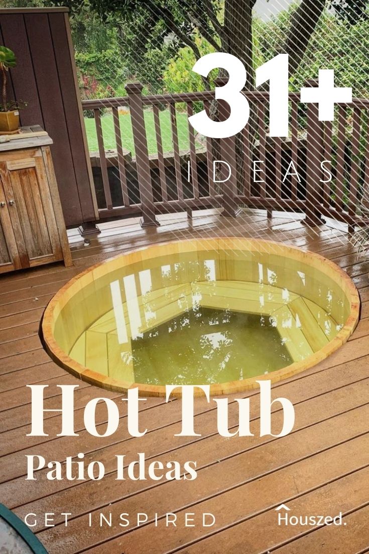 31+ Amazing Backyard Hot Tub Ideas in 2024 | Houszed