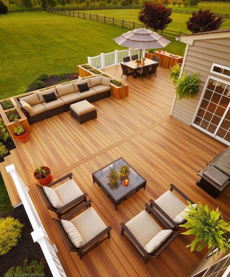 29+ Backyard Deck Ideas With a Magical Touch in 2025 | Houszed