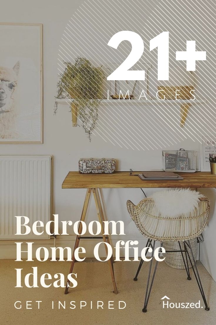 21+ Bedroom Office Ideas That Work in 2025 | Houszed
