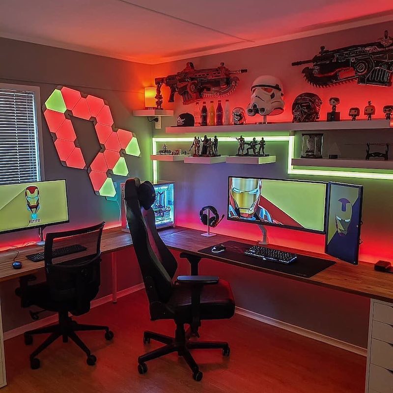 15+ Gamer Bedroom Ideas For The Win in 2025 | Houszed