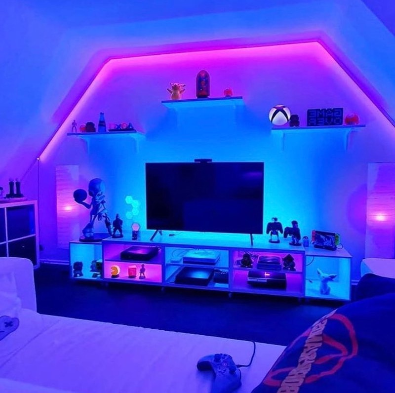 15+ Gamer Bedroom Ideas For The Win in 2025 | Houszed
