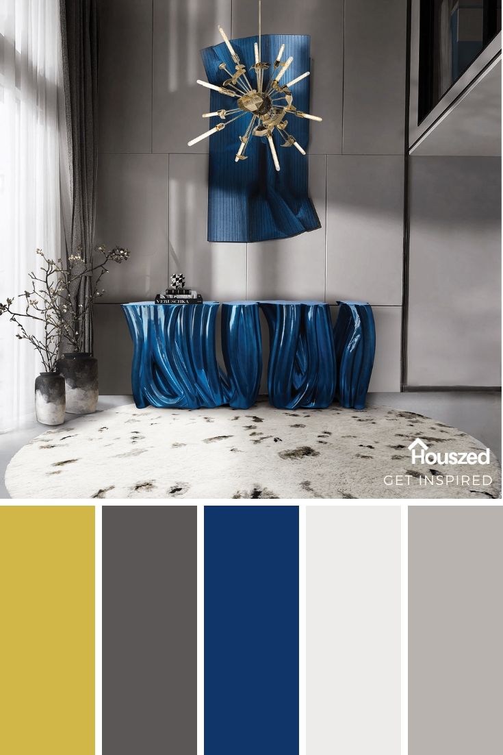 Blue & Grey Color Inspiration in 2025 | Houszed