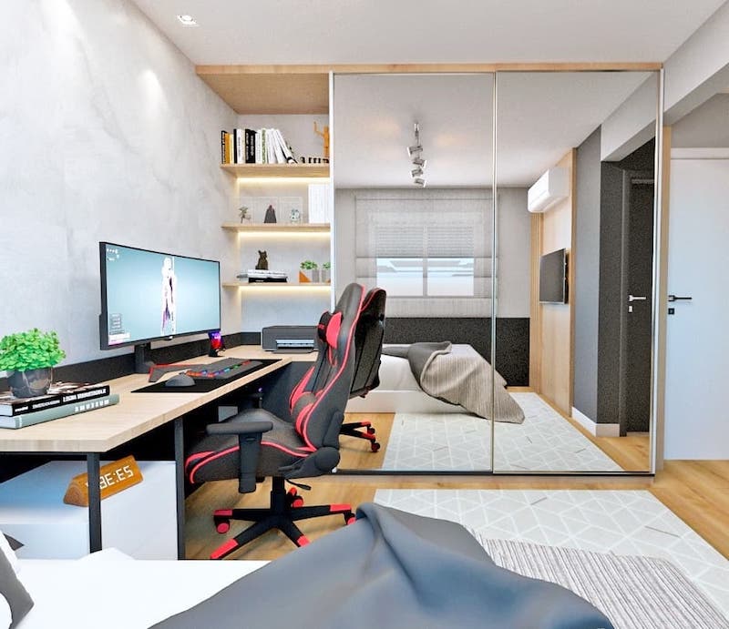 15+ Gamer Bedroom Ideas For The Win in 2025 | Houszed