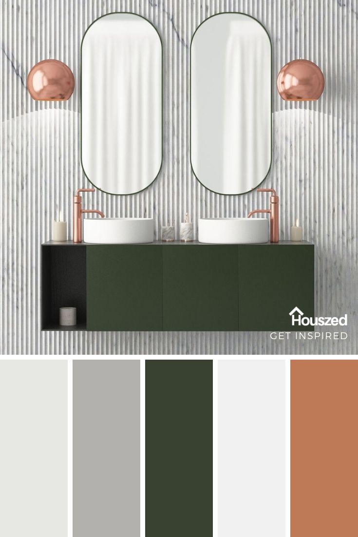 Copper & Green Color Inspiration in 2025 | Palette | Scheme | Houszed