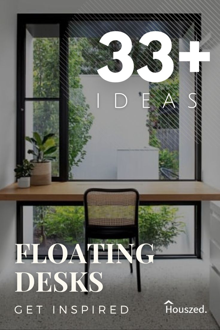 33+ Wonderful Floating Desk Ideas for Your Home Office in 2025