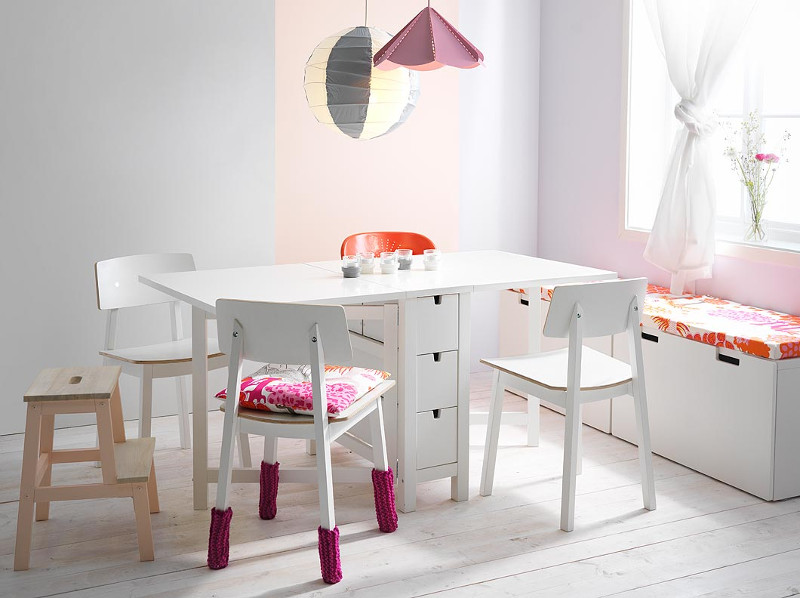 15+ IKEA Norden Gateleg Table Hack Ideas...These Work in 2025 | Houszed