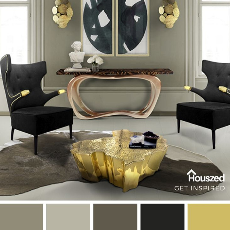 Gold & Brown Color Inspiration in 2025 | Palette | Scheme | Houszed