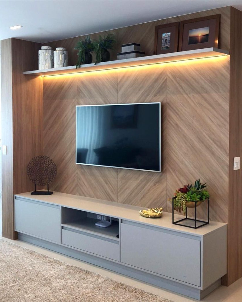 21+ TV Wall Ideas That Look Crazy Good in 2025 | Houszed
