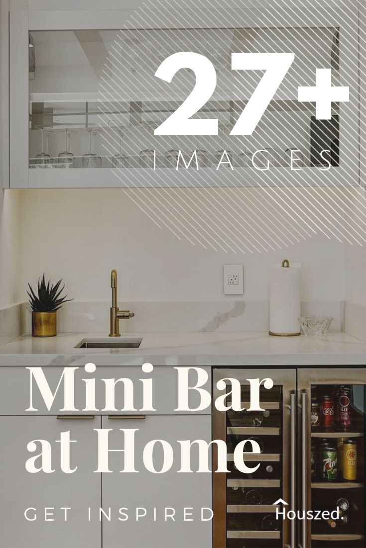 27+ Mini Bar Ideas That Will Make Your Friends Jealous in 2024 | Houszed