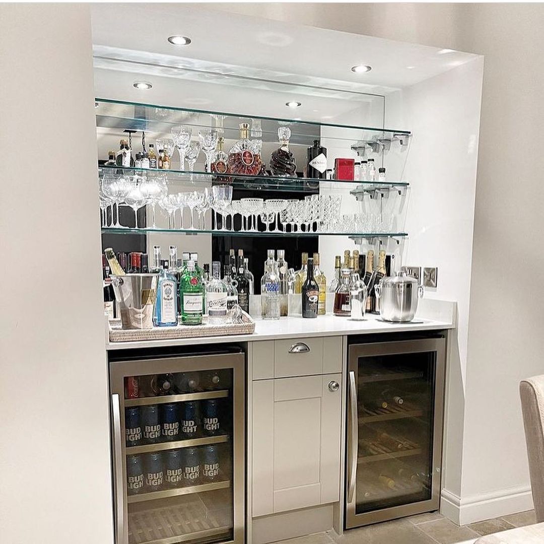 27+ Mini Bar Ideas That Will Make Your Friends Jealous in 2024 | Houszed