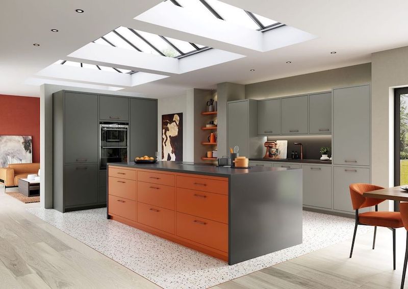 19+ Orange Kitchen Ideas That Will Make You Glow in 2025 | Houszed