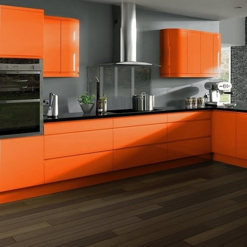 19+ Orange Kitchen Ideas That Will Make You Glow in 2025 | Houszed