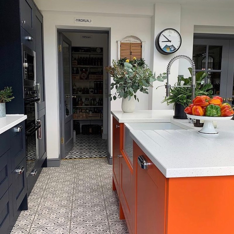 19+ Orange Kitchen Ideas That Will Make You Glow in 2025 | Houszed