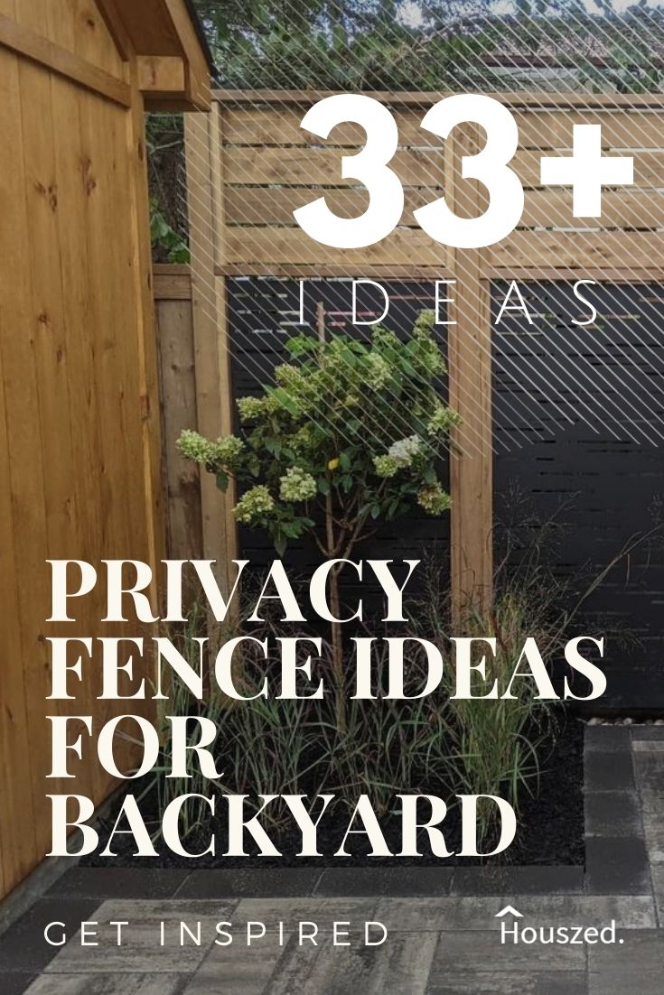 33+ Privacy Fence Ideas That Work in 2025 | Houszed
