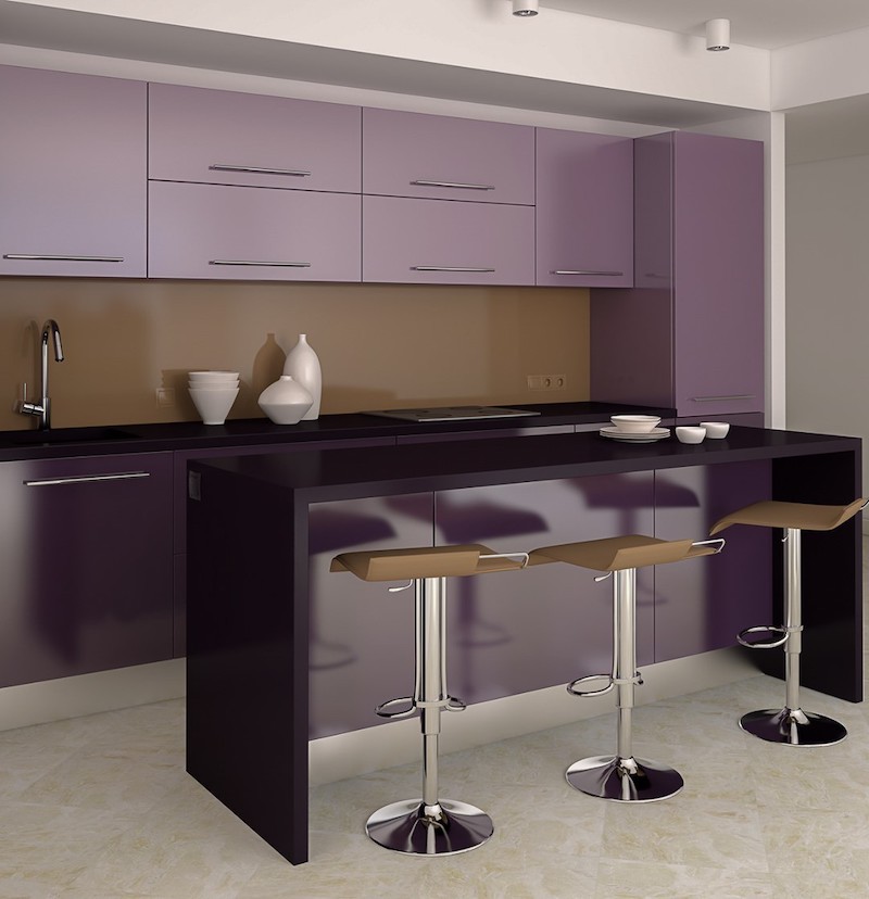 31+ Purple Kitchen Ideas With Real Personality in 2025 | Houszed