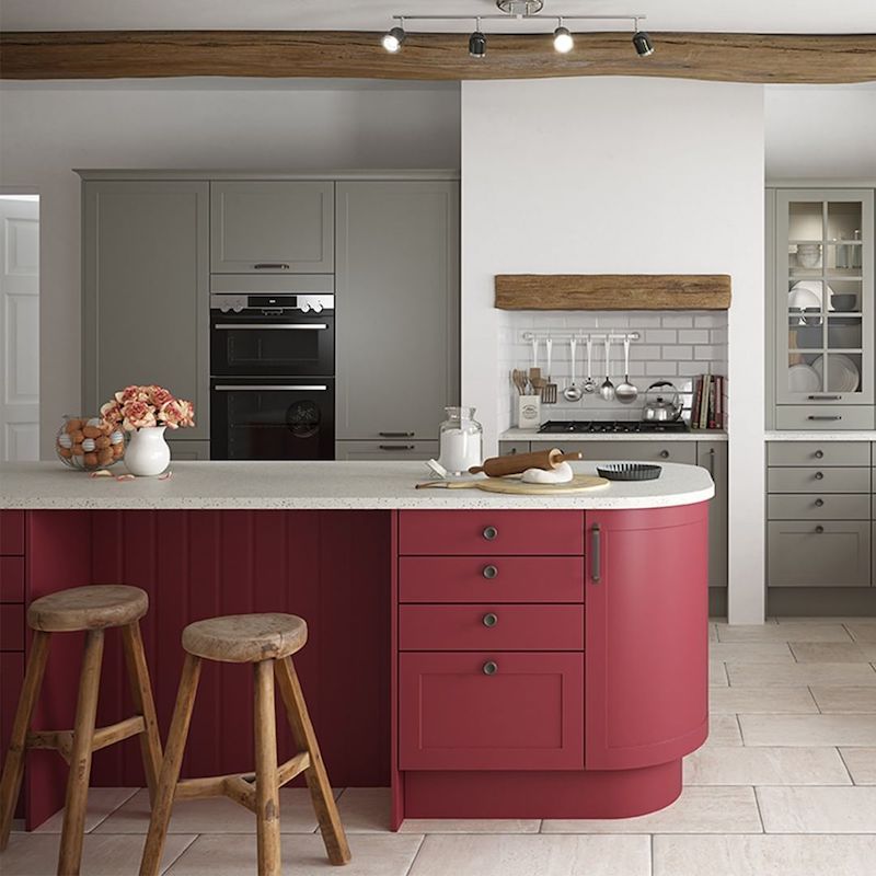 17+ Red Kitchen Ideas With Real Flavor in 2025 [MUST SEE!] | Houszed