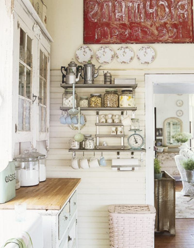 25+ Shabby Chic Kitchen Ideas That Inspire in 2025 | Houszed
