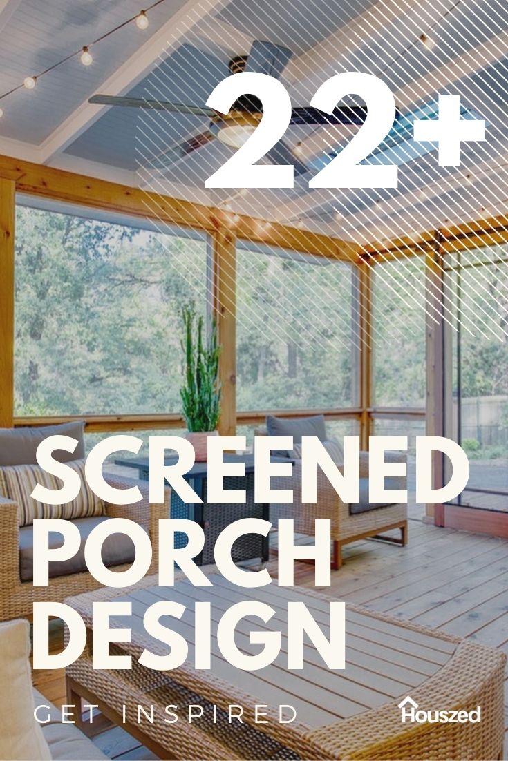 22+ Screened In Porch Ideas That Rock in 2024 | Houszed