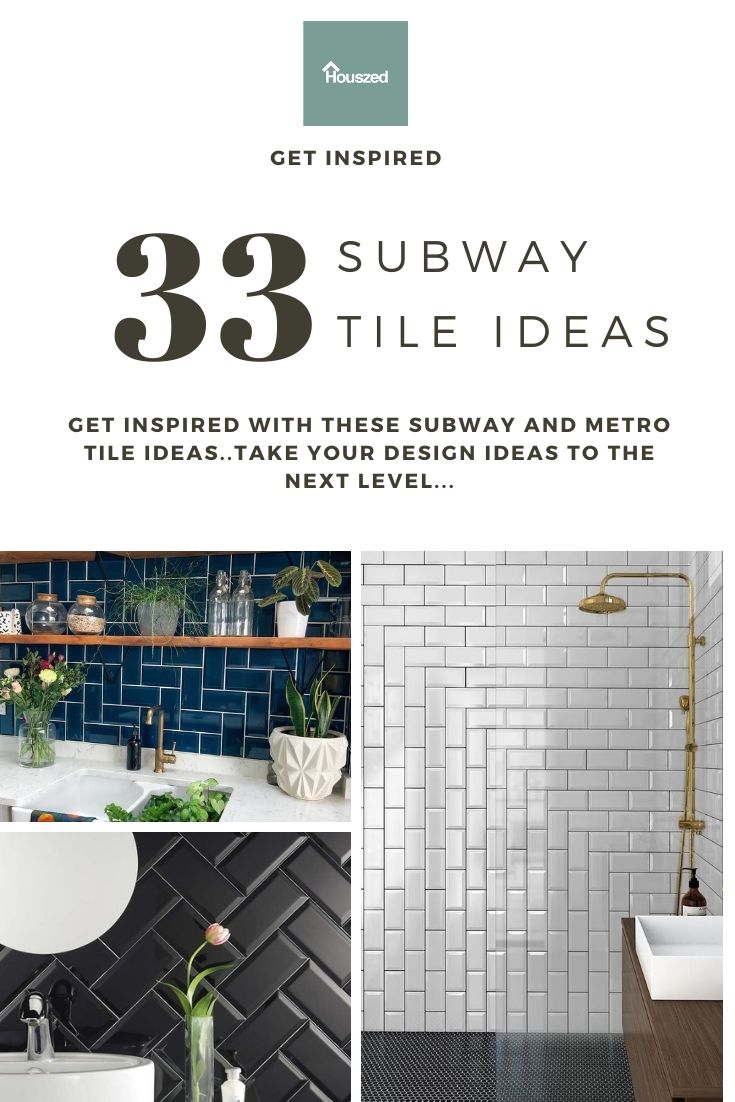 33+ Subway Tile Ideas That Deliver Timeless Design in 2024 | Houszed