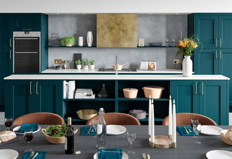 19+ Teal Kitchen Ideas To Wow Your Friends in 2025 | Houszed