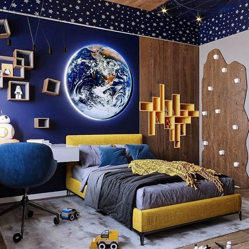 19+ Space Bedroom Ideas Ready for Lift Off in 2025 | Kids | Houszed