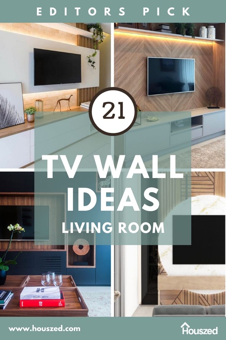21+ TV Wall Ideas That Look Crazy Good in 2024 | Houszed