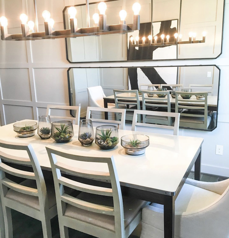 33+ Dining Room Mirror Ideas That Totally Reflect Your Style | Houszed