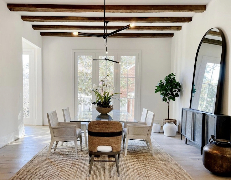 33+ Dining Room Mirror Ideas That Totally Reflect Your Style | Houszed