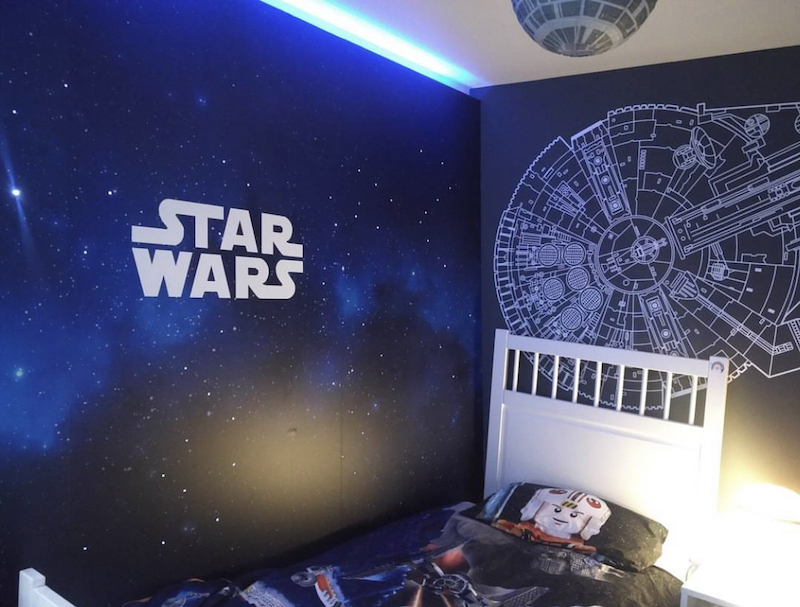 33+ Star Wars Room Ideas That Show the Force is With You | Houszed