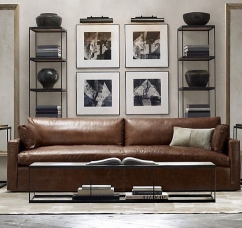 37+ Dark Brown Sofa Living Room Ideas That Inspire in 2025 | Houszed