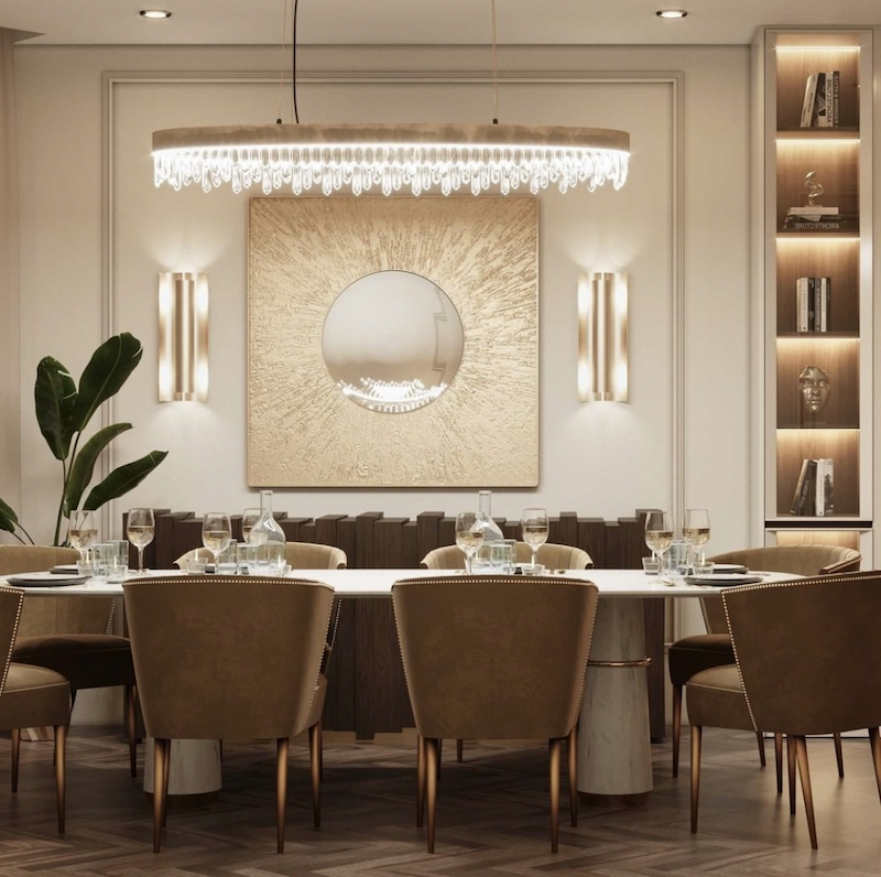 33+ Dining Room Mirror Ideas That Totally Reflect Your Style | Houszed