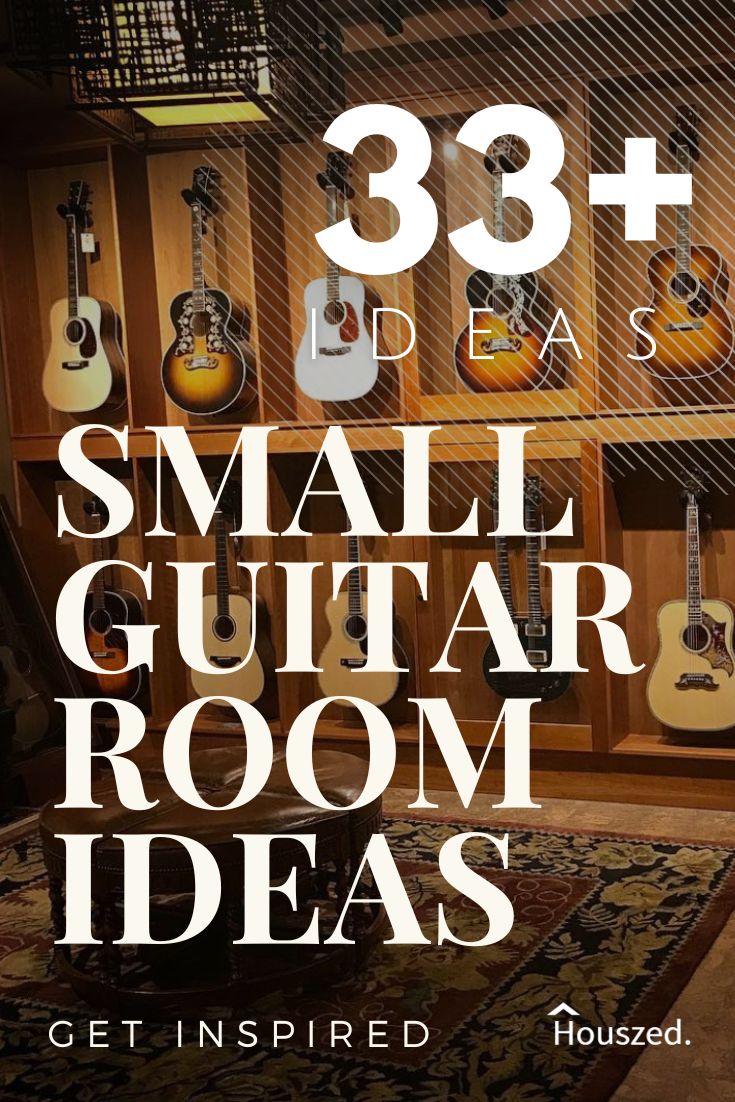 33+ Guitar Room Ideas That Hit The Right Note in 2025 | Houszed