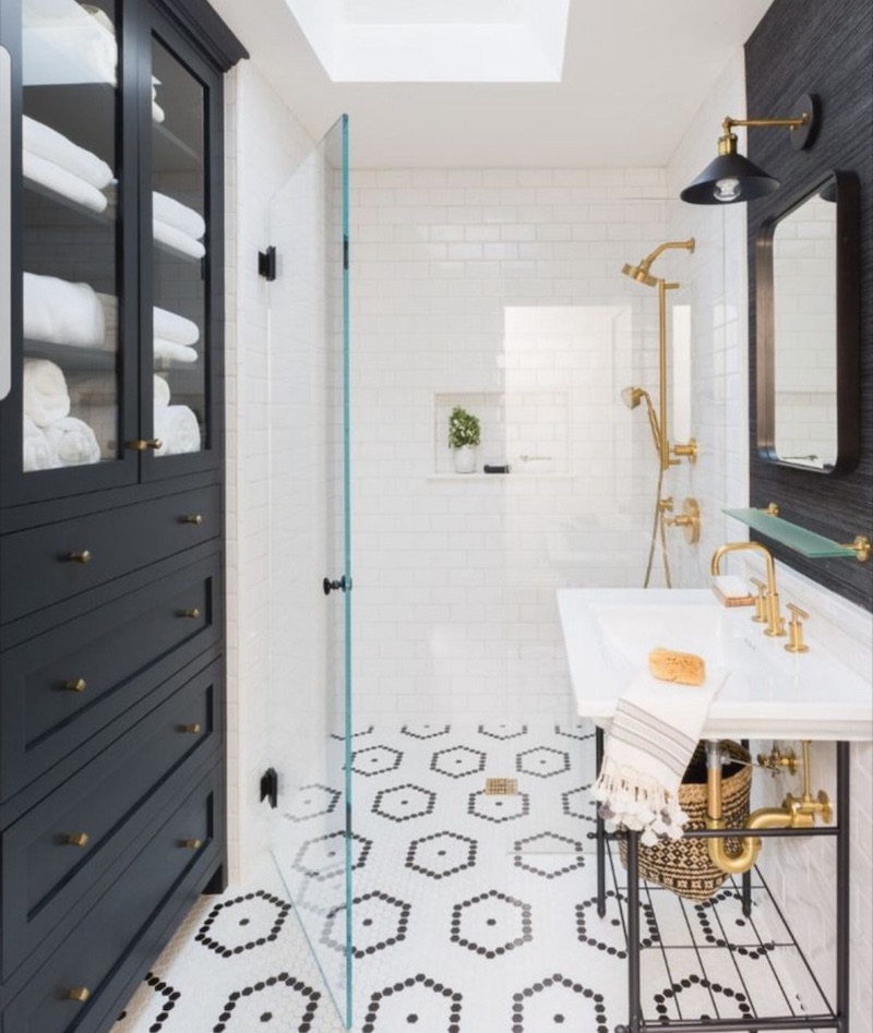 47+ Bathroom Floor Tile Ideas To Elevate Your Décor in 2025 | Houszed