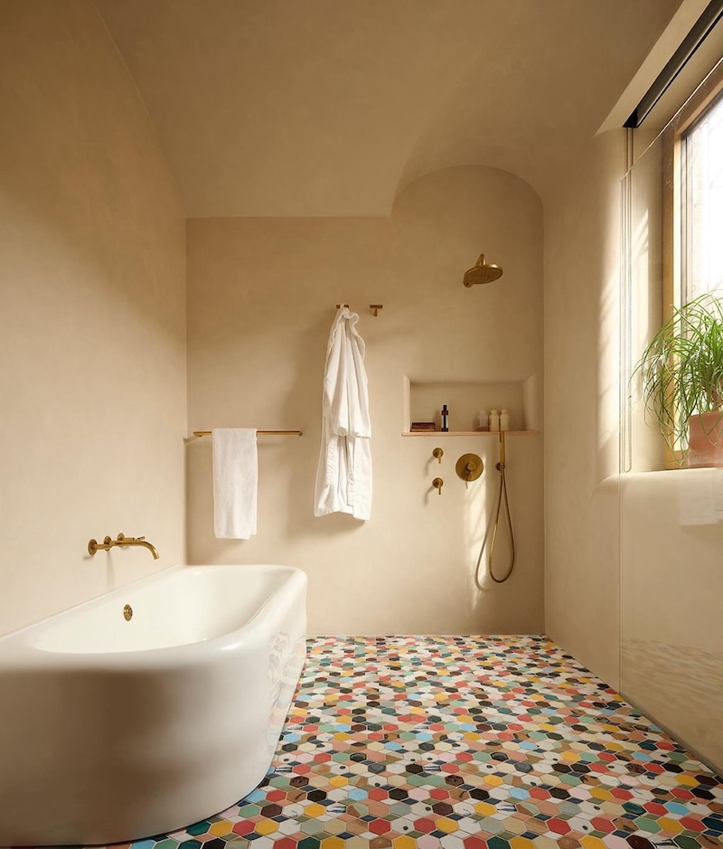 47+ Bathroom Floor Tile Ideas To Elevate Your Décor in 2025 | Houszed